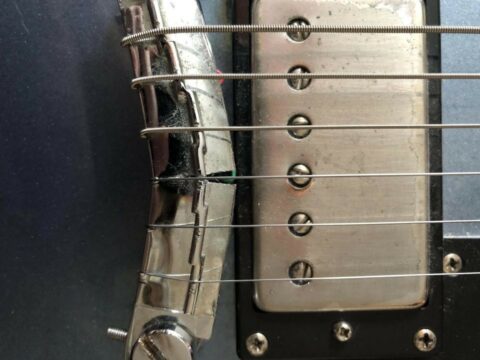 That SG Bridge Cracked Under Riff Pressure ? - Guitar Fail